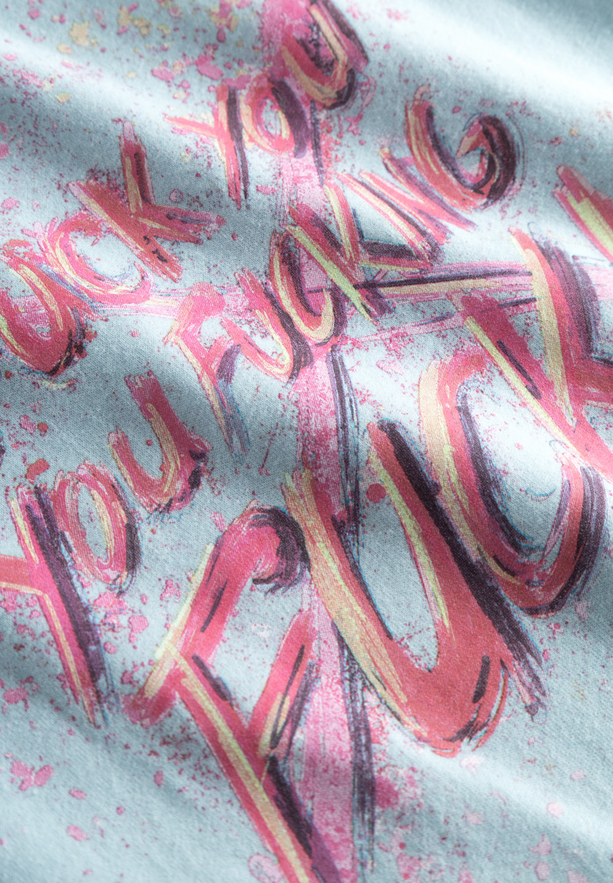 Derbe T-Shirt FYYFF Damen Hellblau | Derbe Hamburg Shop