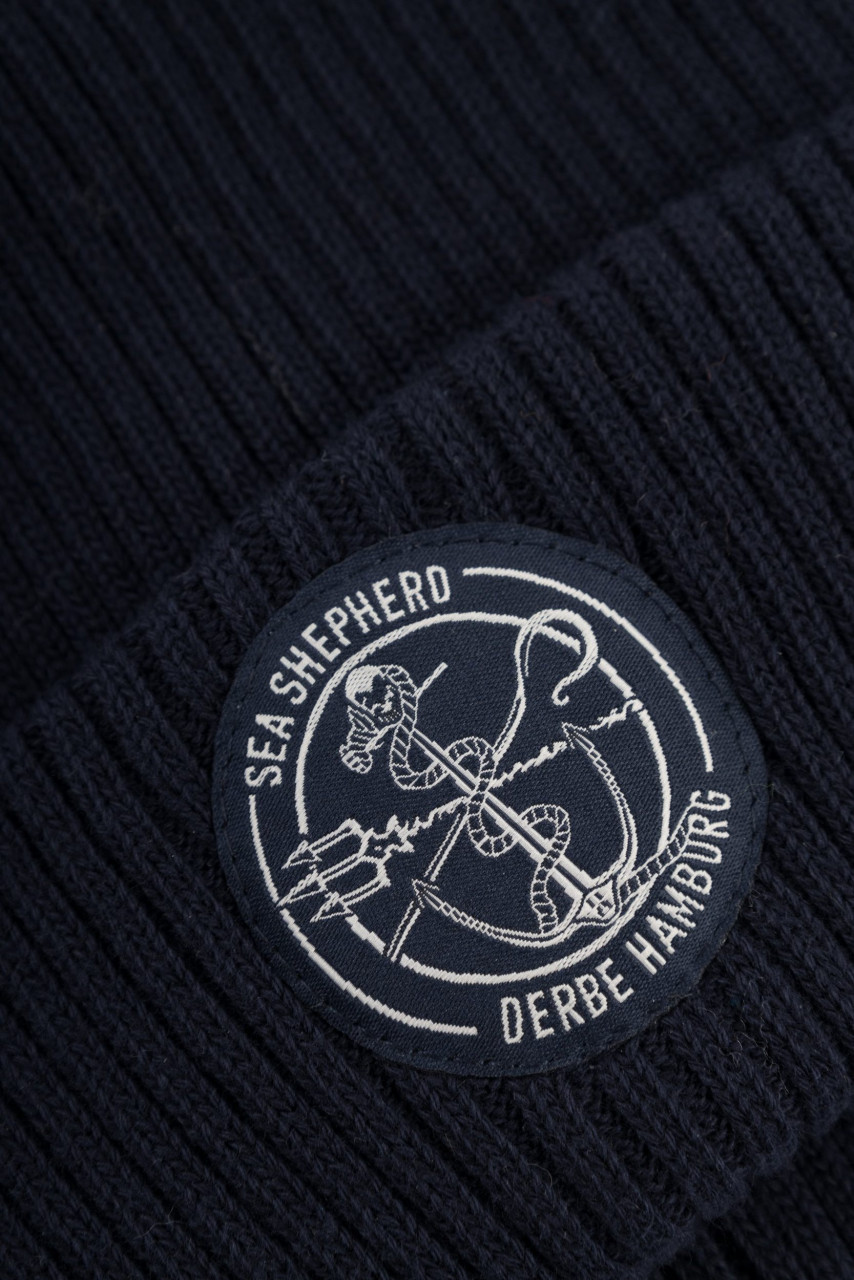Derbe Stör Gots Organic Sea Shepherd Mütze Dunkelblau | Derbe Hamburg Shop