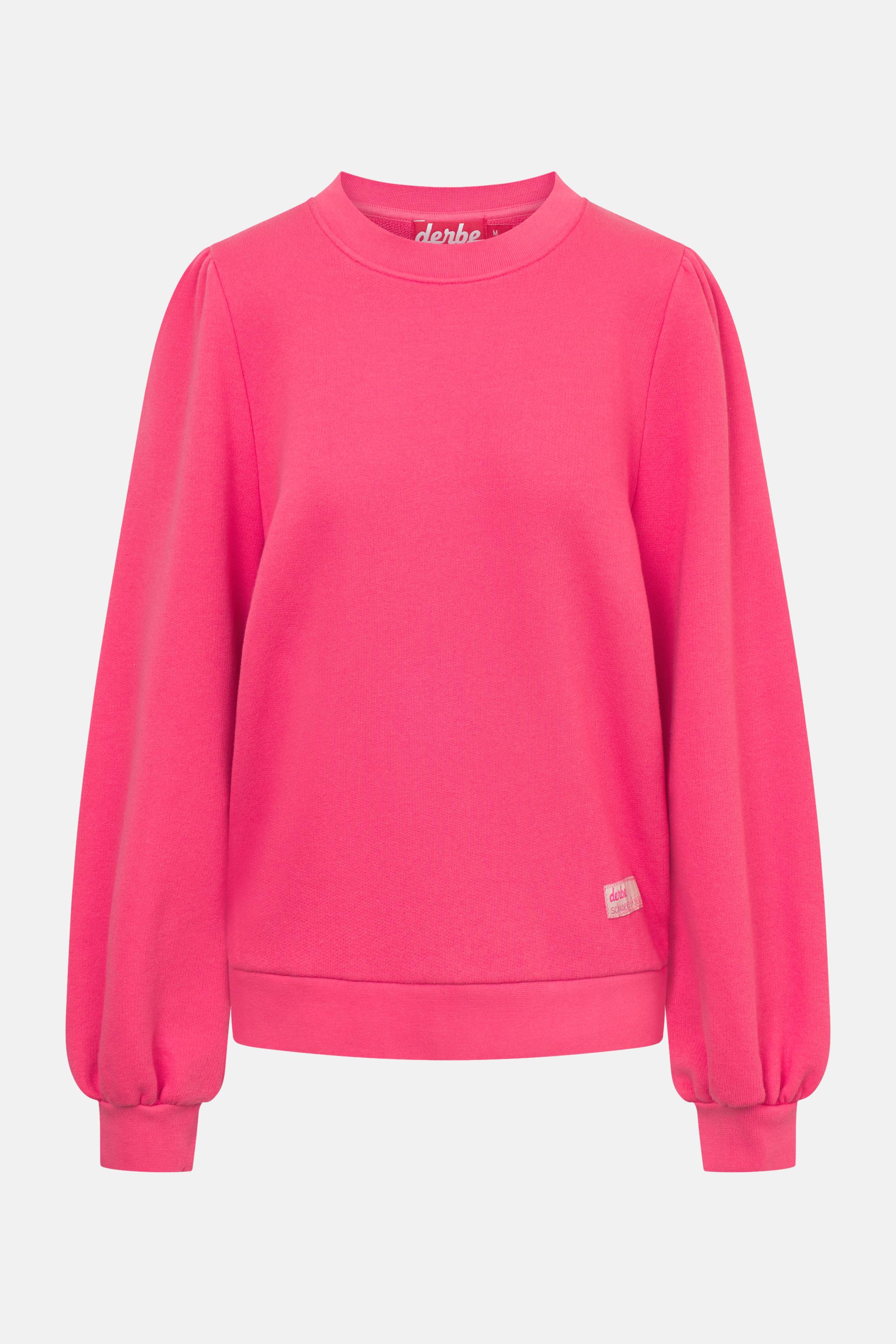 Derbe Sweatshirt Schwer Zu Kriegen Damen Pink Crewneck GOTS | Derbe ...