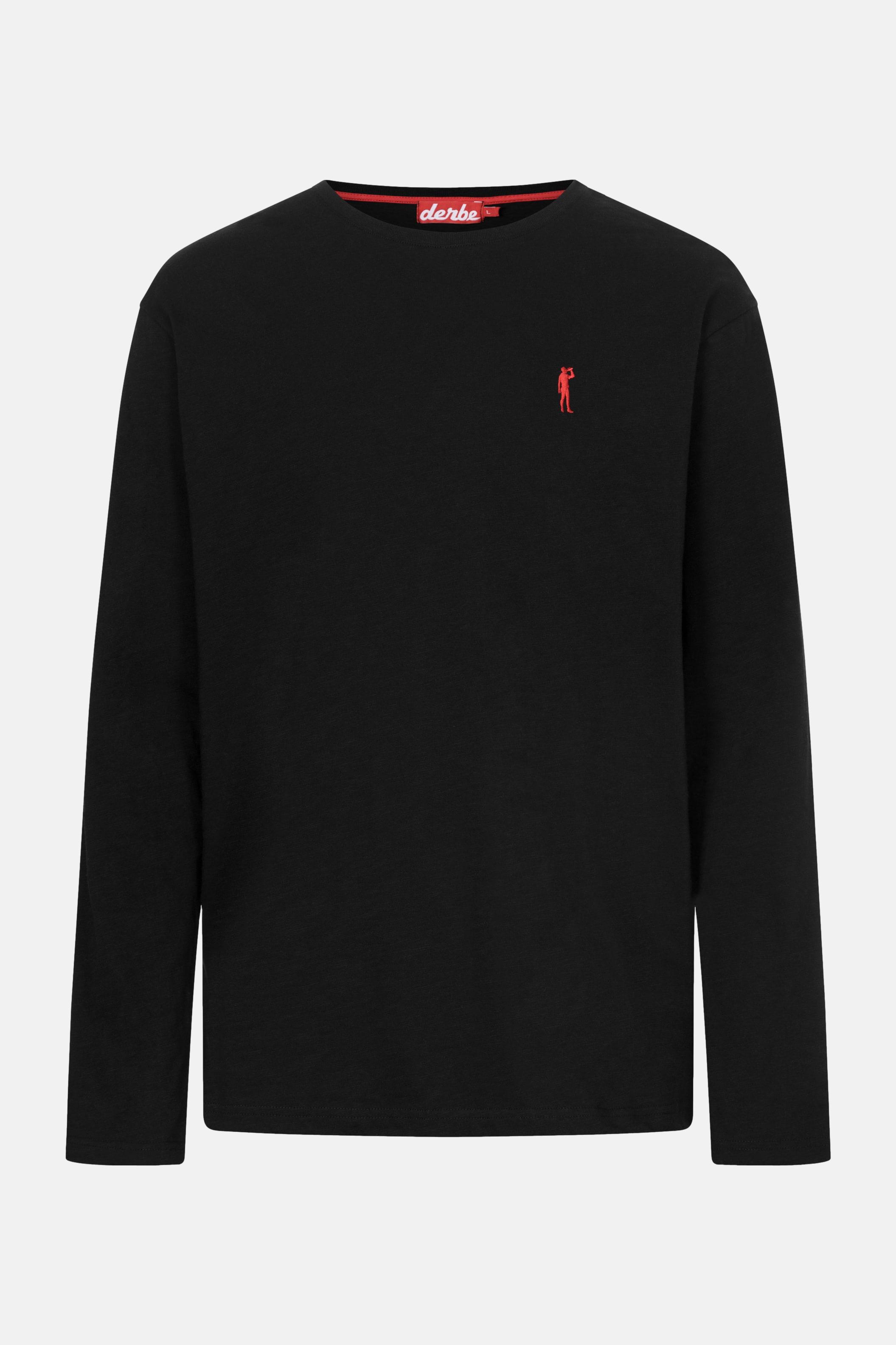 Derbe Kippes Herren Langarmshirt Schwarz | Derbe Hamburg Shop