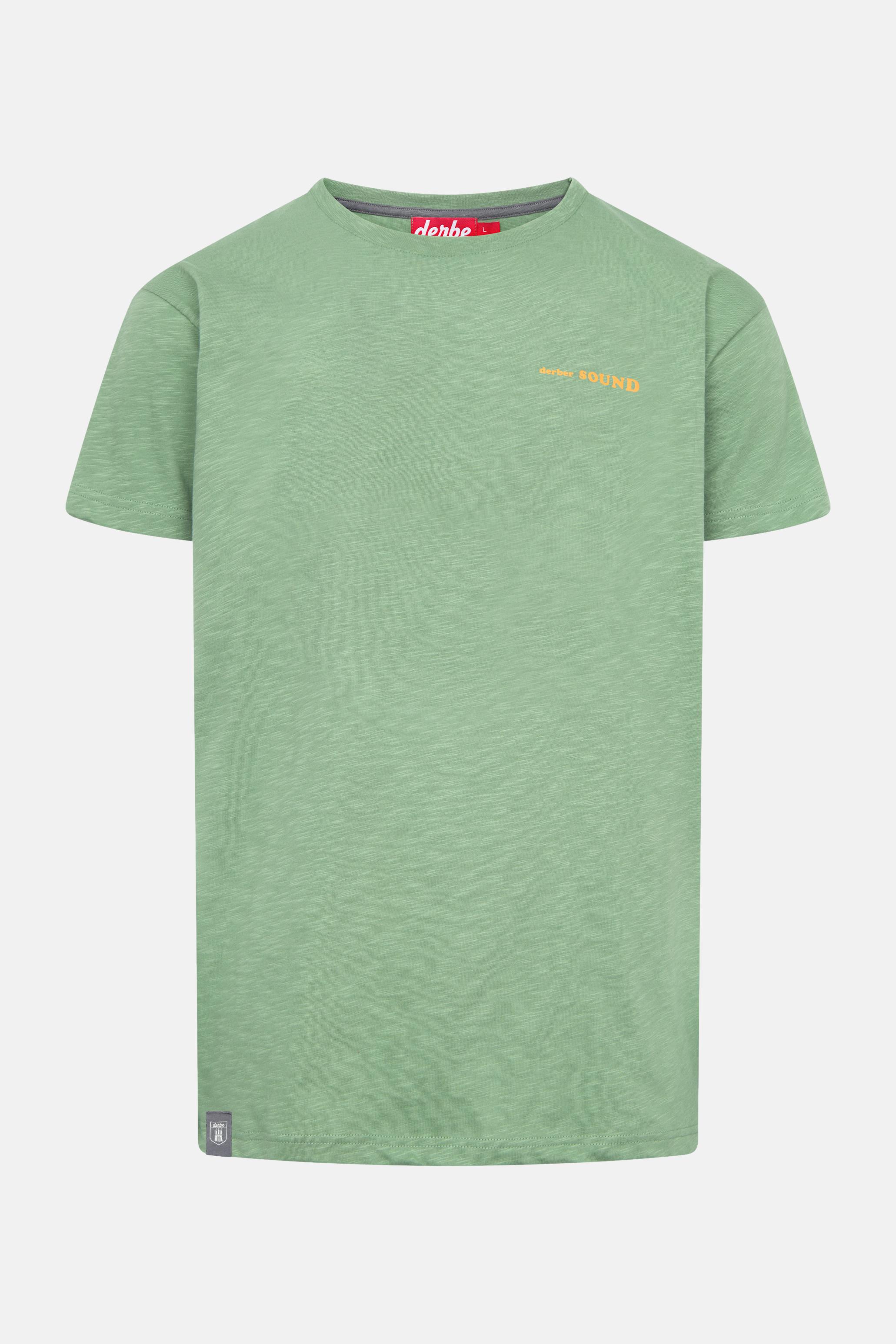 Derbe T-Shirt Derber Sound Herren Grün | Derbe Hamburg Shop