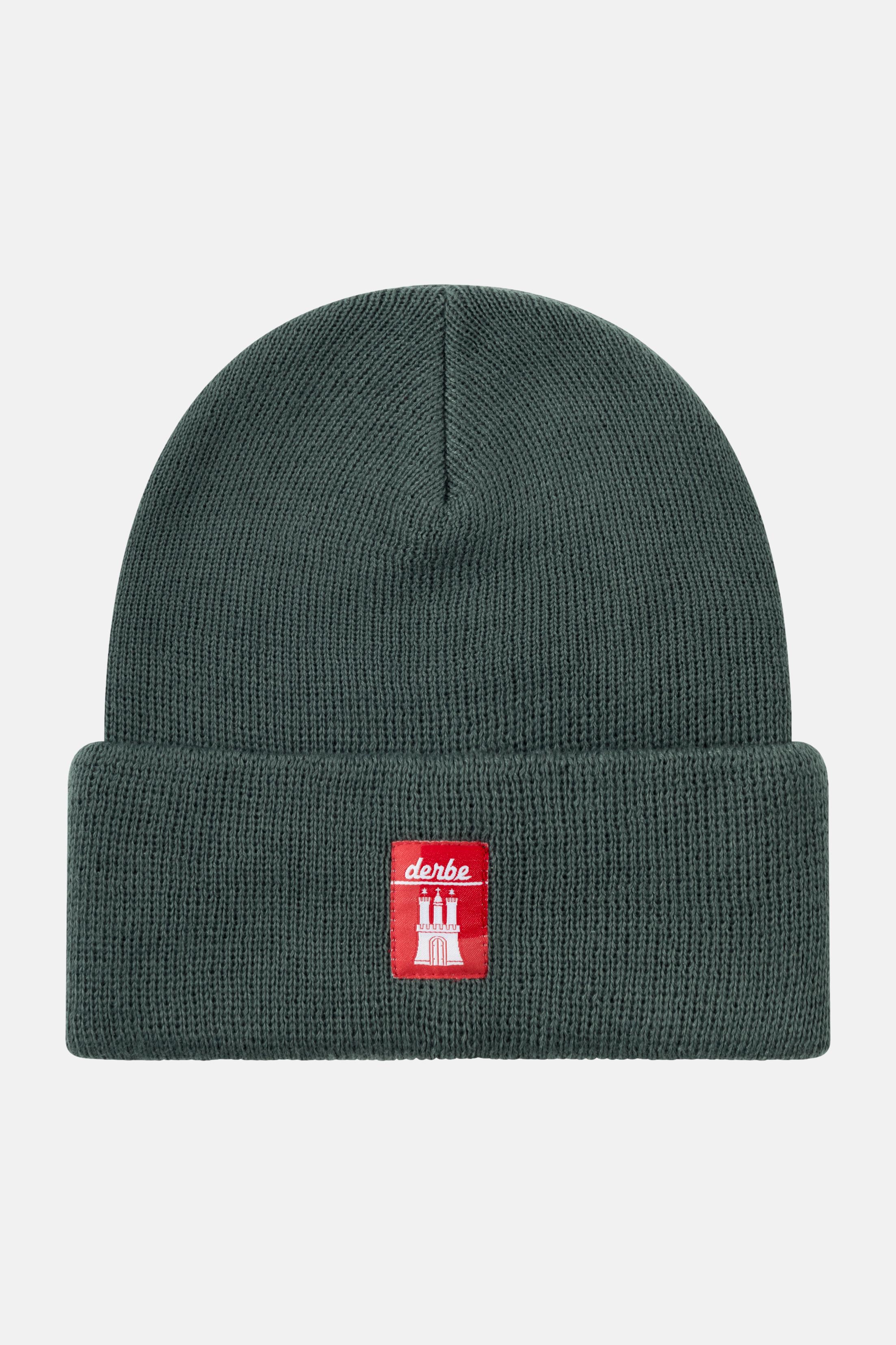 Derbe Mütze Bonnet Dunkelgrün | Derbe Hamburg Shop
